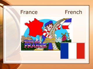 countries and nationalities | PPT
