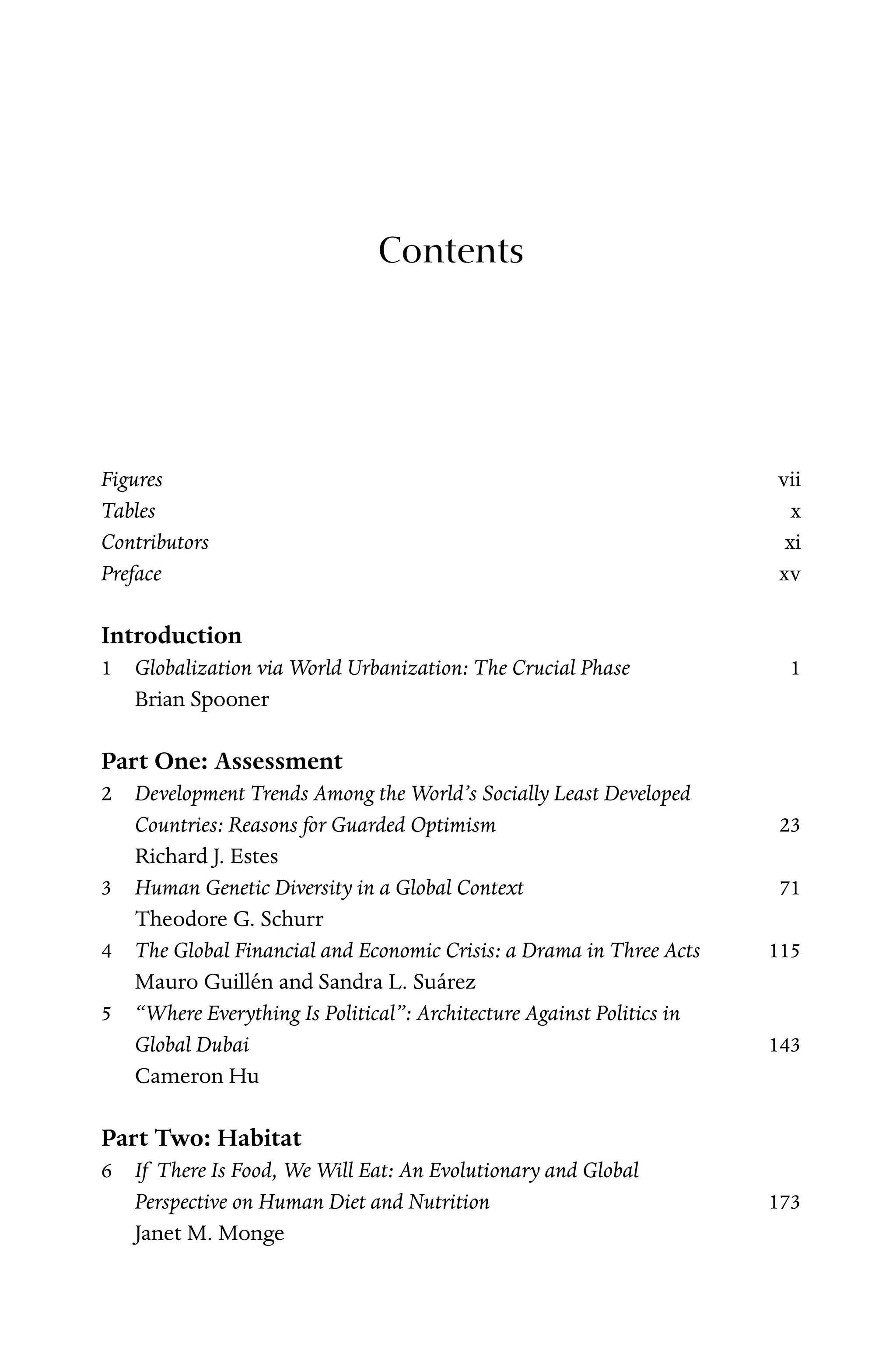 Globalization The Crucial Phase Brian Spooner Editor | PDF