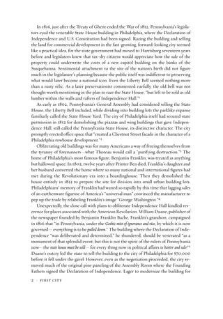 First City Philadelphia And The Forging Of Historical Memory Gary B ...