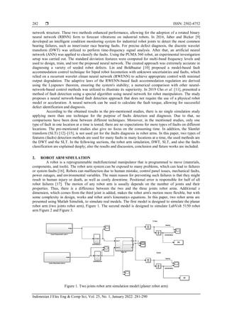 Slantlet transform used for faults diagnosis in robot arm | PDF
