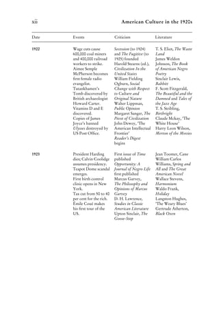 American Culture In The 1920s Susan Currell | PDF