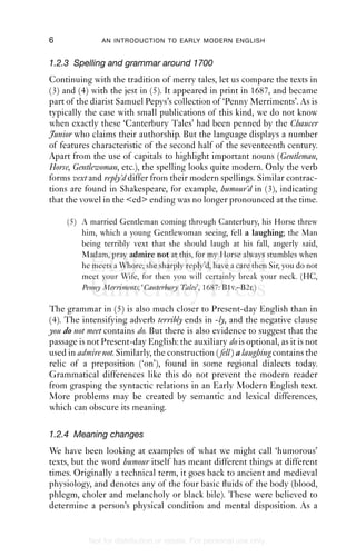 An Introduction To Early Modern English Terttu Nevalainen | PDF