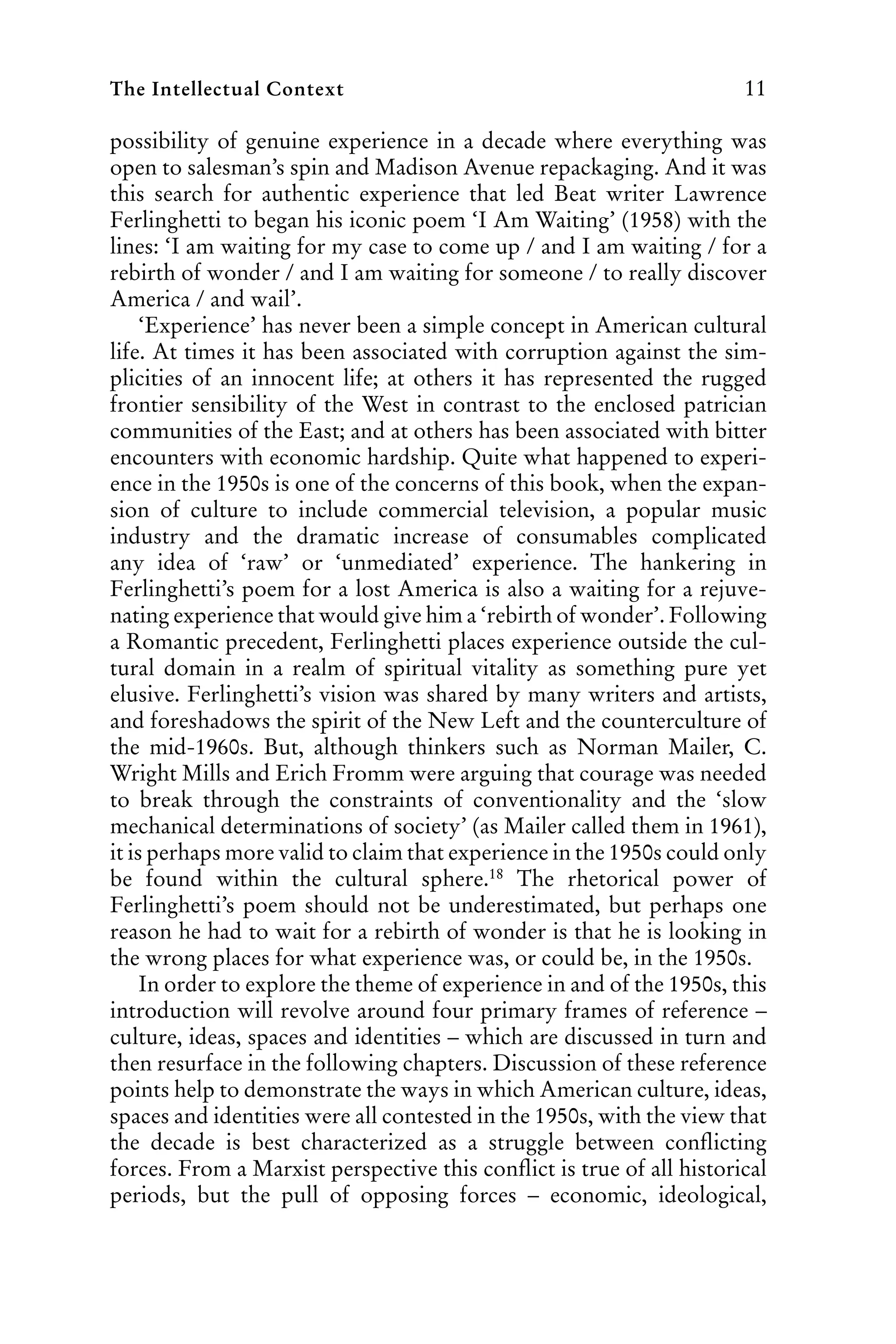 American Culture In The 1950s Martin Halliwell | PDF