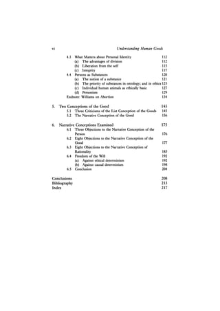 Understanding Human Goods A Theory Of Ethics Sophie Grace Chappell | PDF
