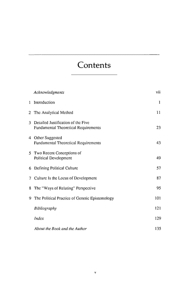 Grounding Political Development Stephen Chilton | PDF