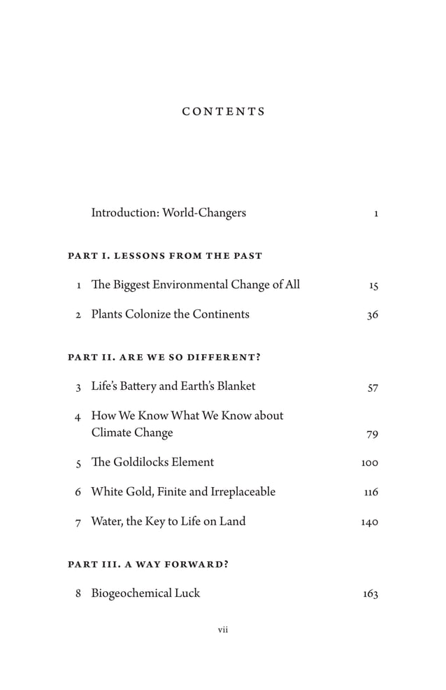 Elemental How Five Elements Changed Earths Past And Will Shape Our ...