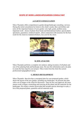 Scope of work LANDSCAPE CONSULTANT no | DOC