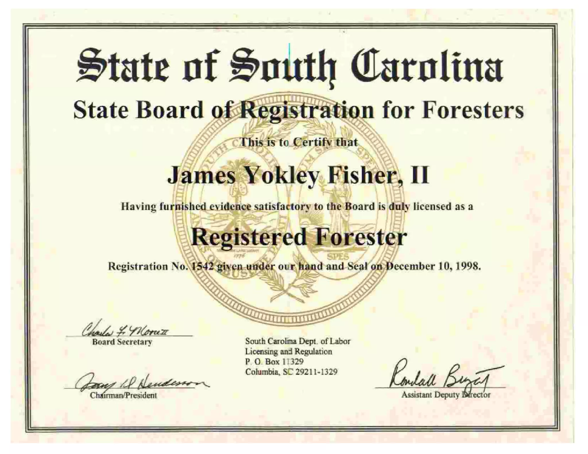 SC Registered Forester 1542.PDF