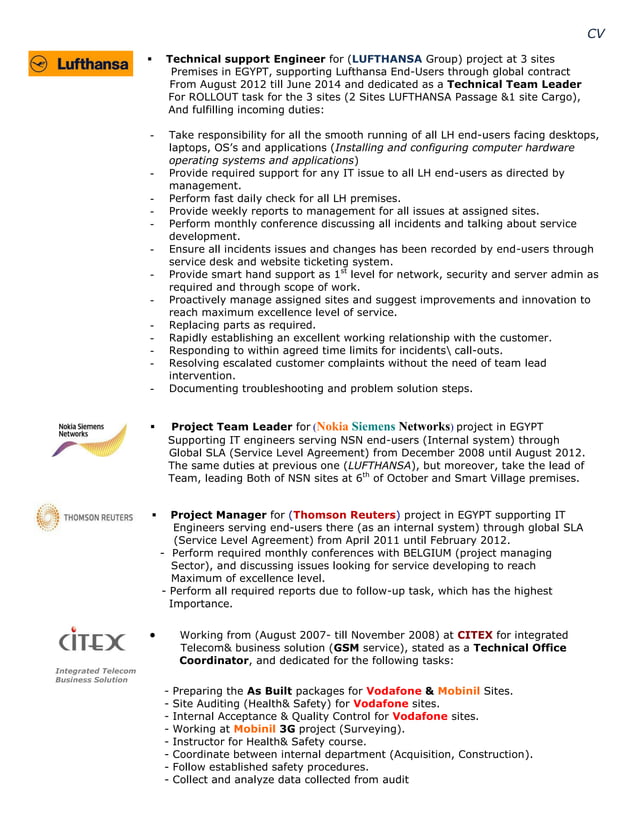 Ahmed Talal CV | PDF