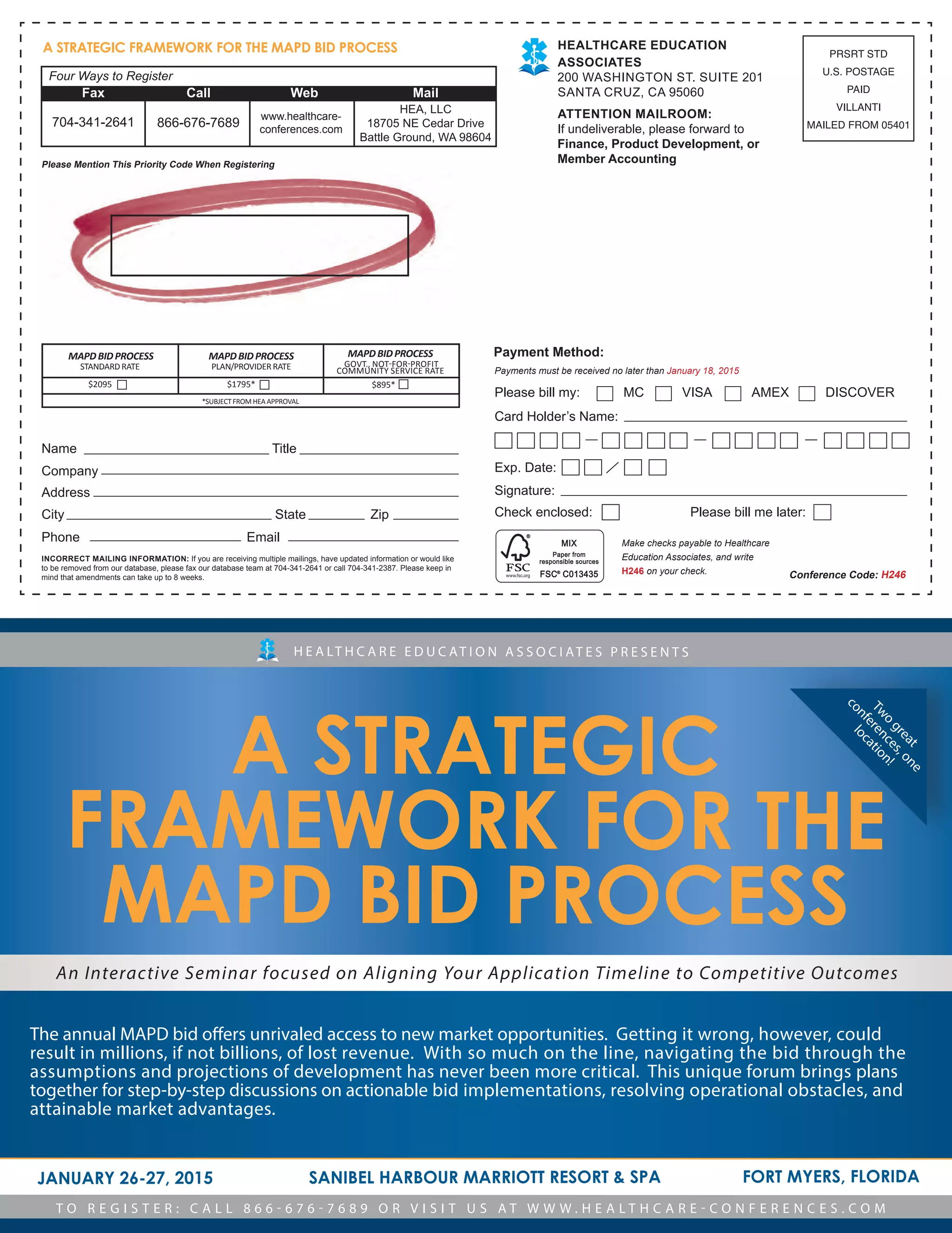 A STRATEGIC FRAMEWORK FOR THE MAPD BID PROCESS | PDF