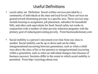 social safety net position powerpoint | PPTX