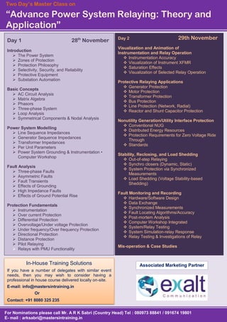 Advance Power System Relaying Theory and Application | PDF