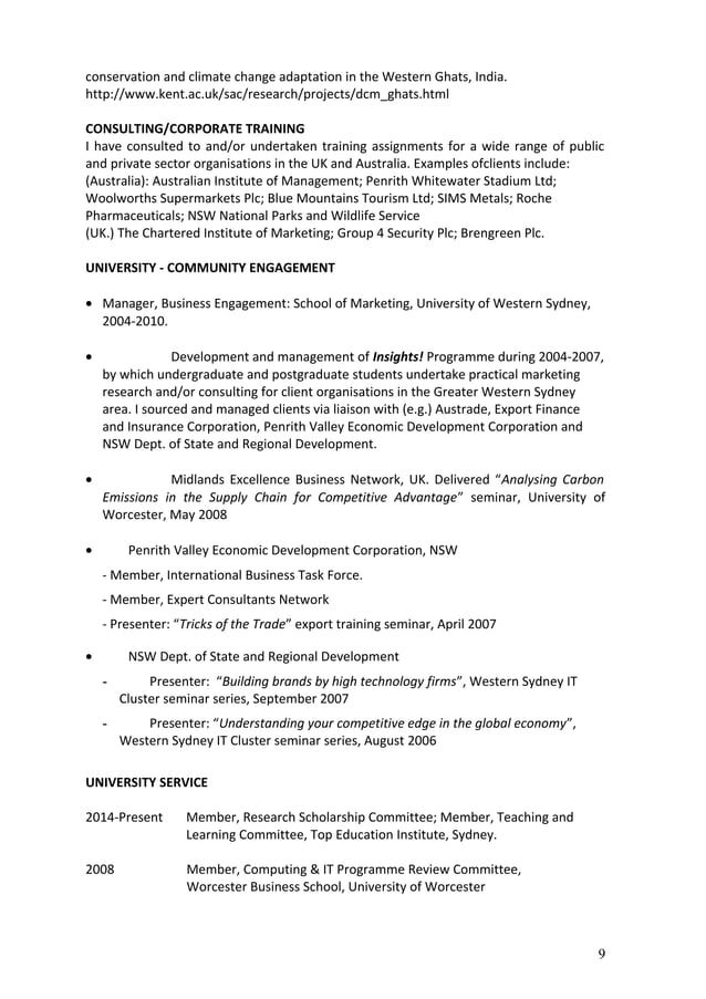 Nigel Hardiman_Master CV | DOC