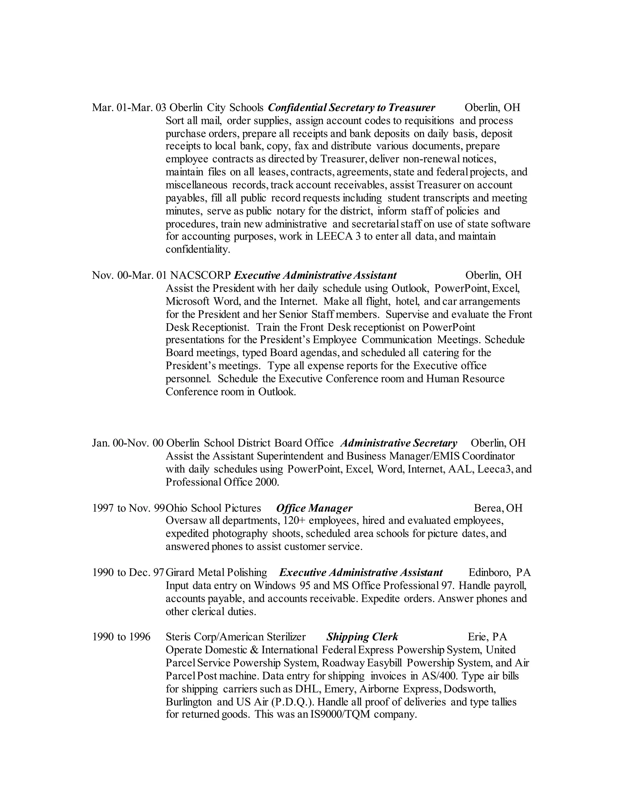 Amy Pogacsnik's Resume | DOCX