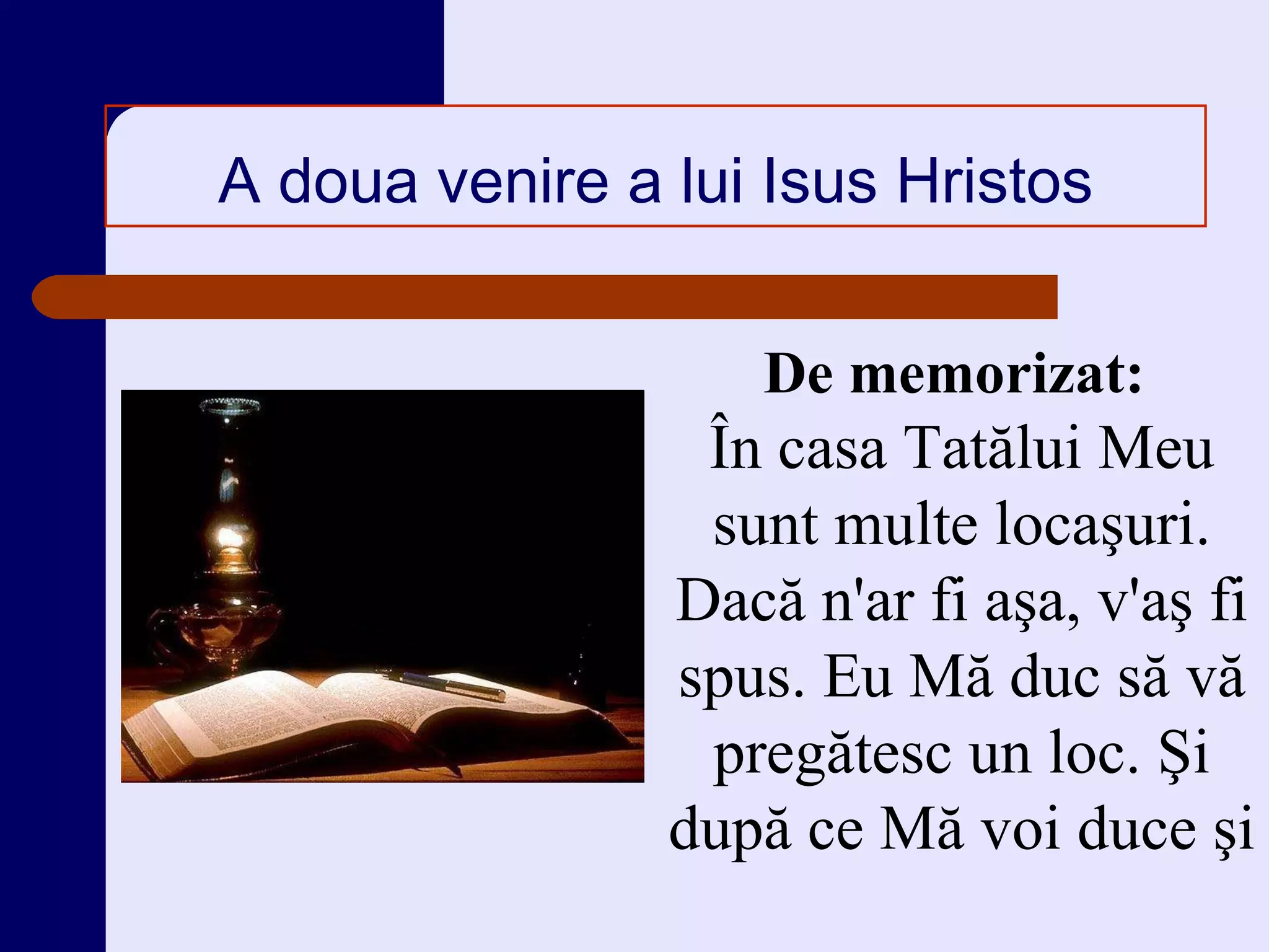 25 a doua venire a lui isus hristos | PPT