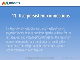 25 Apache Performance Tips | PDF | Web Development | Internet
