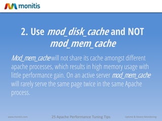 25 Apache Performance Tips | PDF | Web Development | Internet