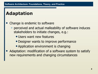 25 architectural adaptation | PPT