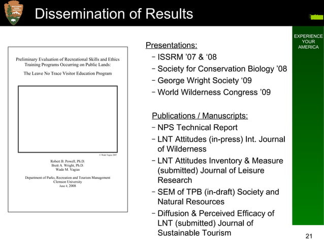 Wade Vagias - Identifying and Testing Predictors of Compliance with ...