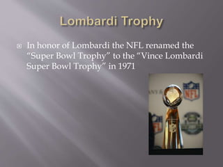 Vince Lombardi | PPT