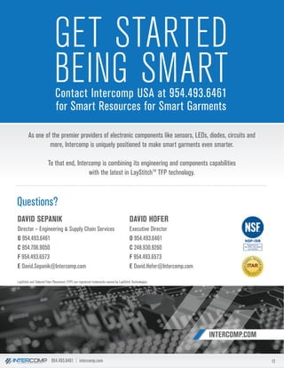 Intercomp Wearables eBook | PDF | Wearable Technology | Consumer Electronics