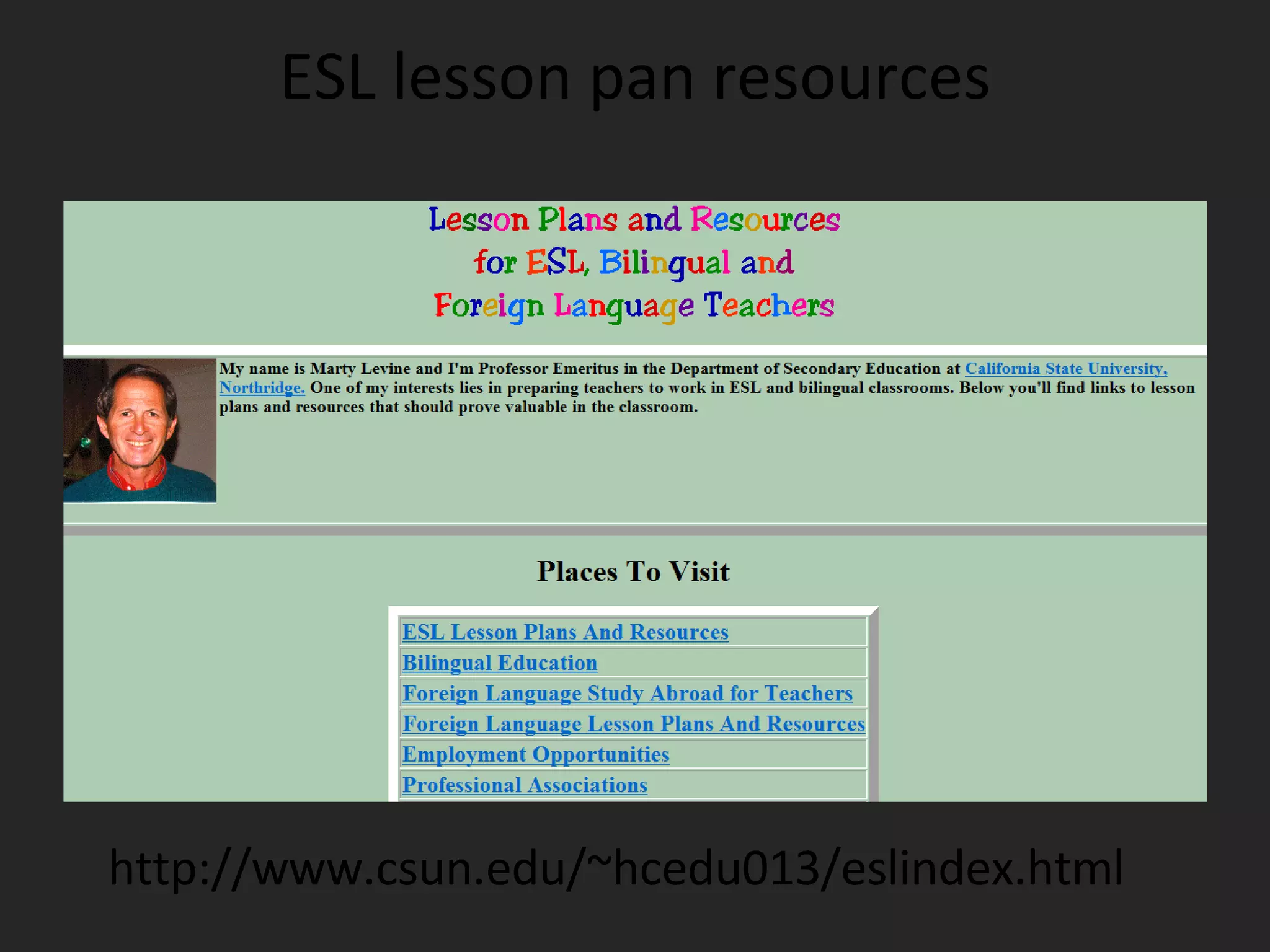 25 Best ESL/EFL Teacher Resources | PPT