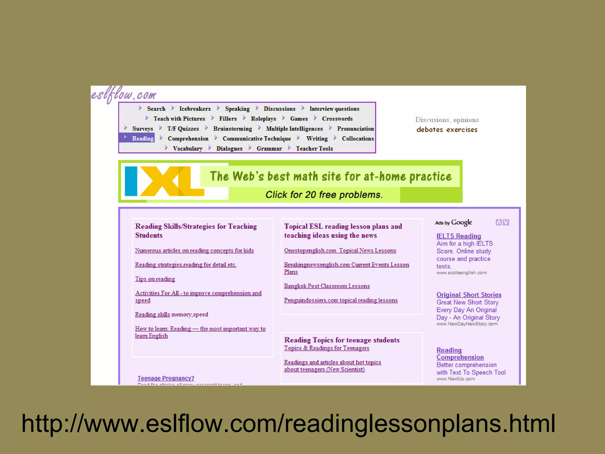 25 Best ESL/EFL Teacher Resources | PPT