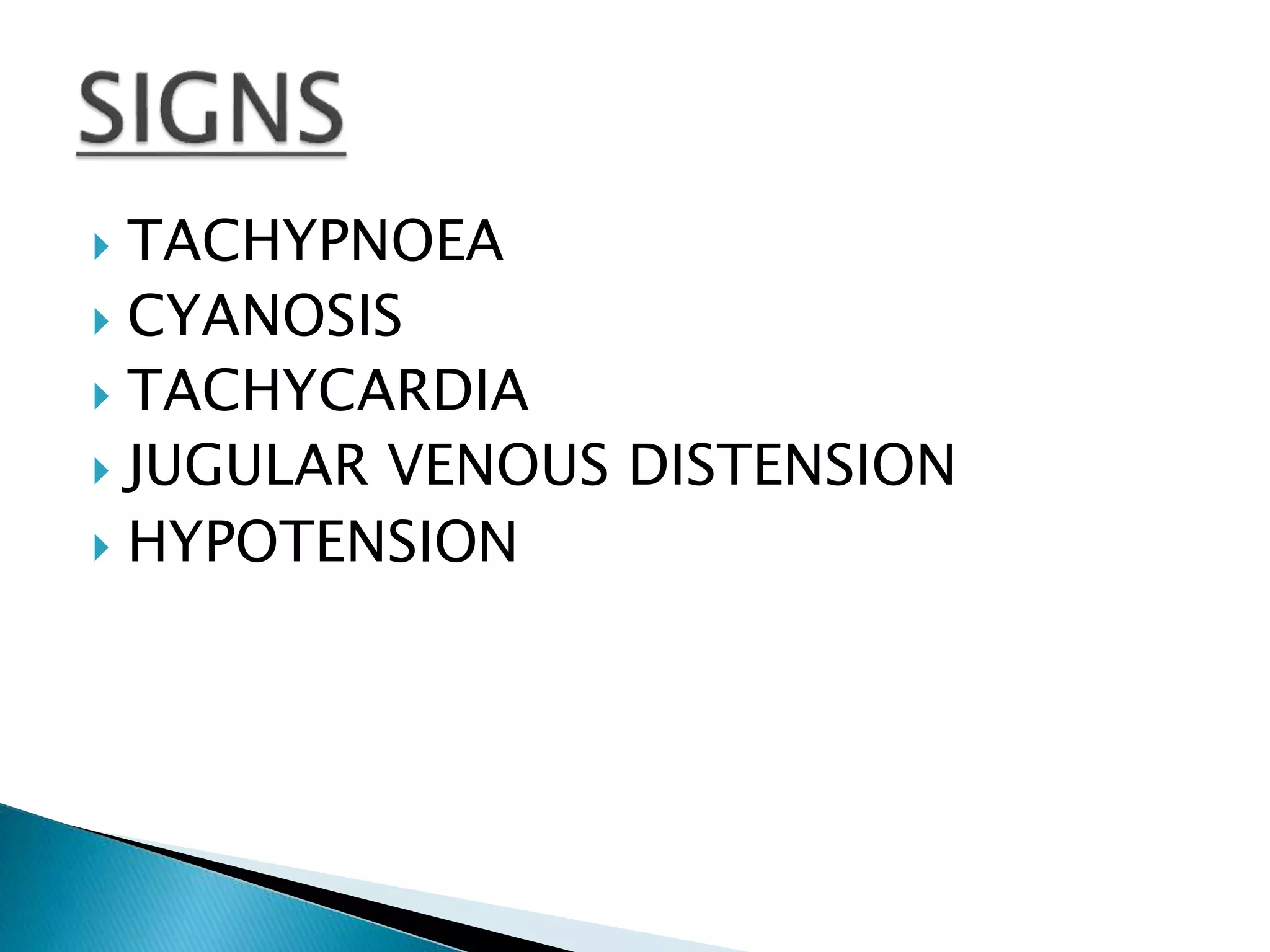 Tension pneumothorax | PPTX