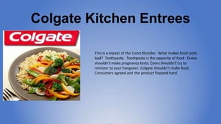 25 Biggest Company and Product Failures | PPTX