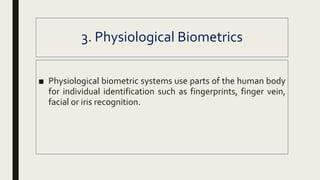 25 Biometrics Terms You Should Know | PPT