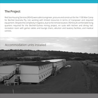 Bechtel Australia - 1100 men camp | PDF