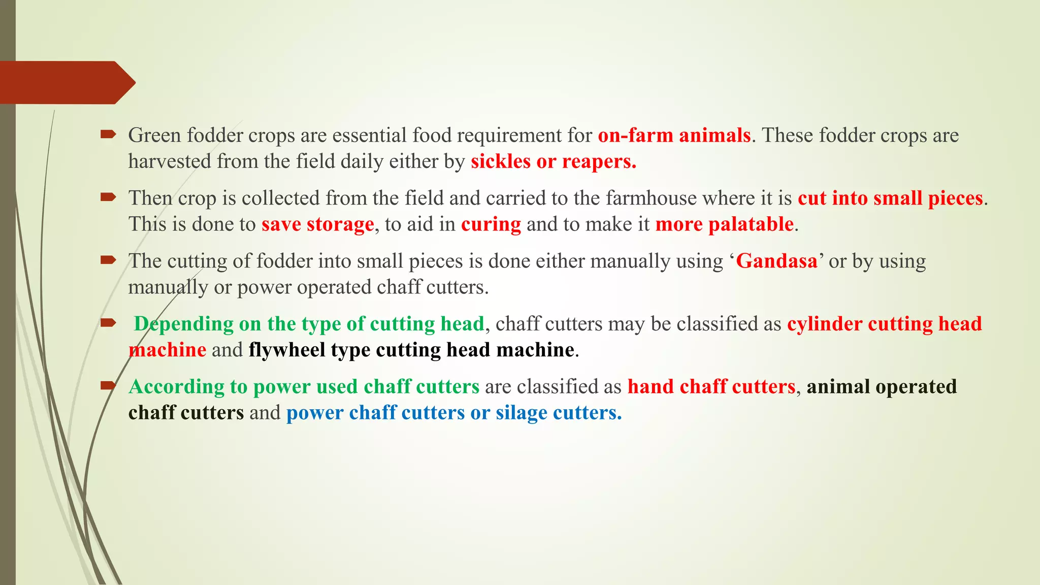 chaff cutter | PPTX