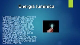 25 clases de energia | PPTX