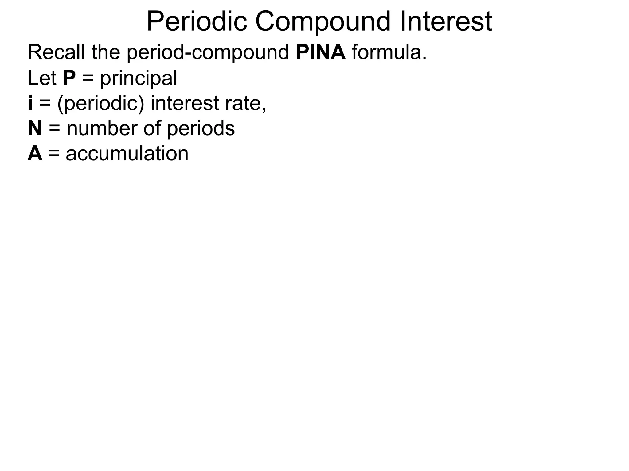 25 continuous compound interests perta x | PPTX
