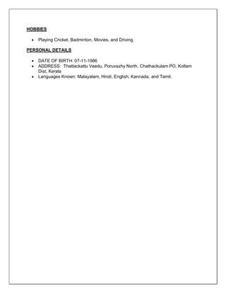 DEEPU DAMODHARAN | PDF