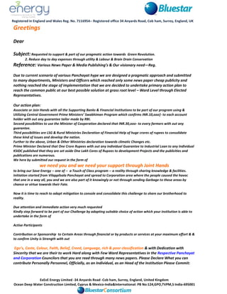 Roof Top Solar Proposal open to all | PDF | Environmental Services ...