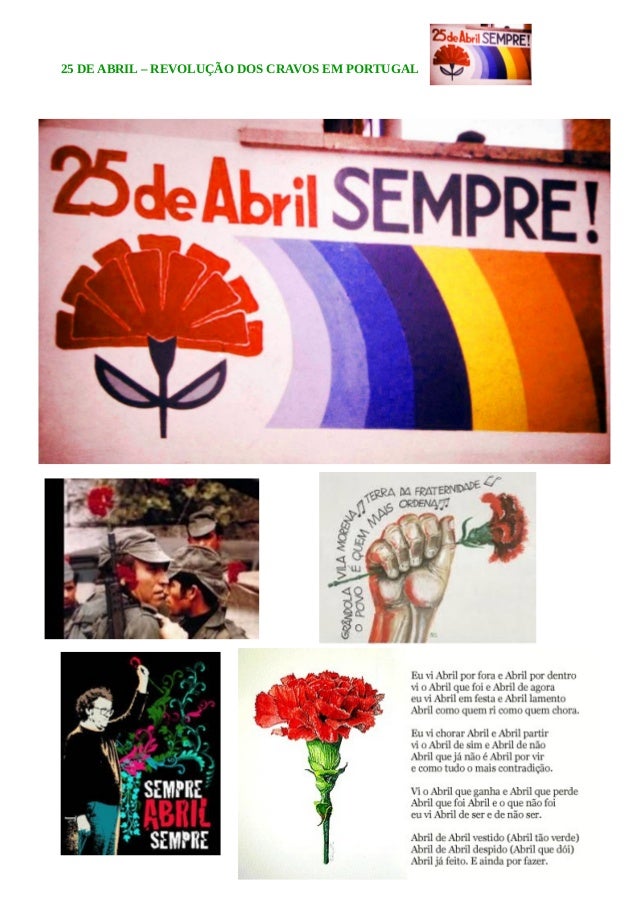 25 de abril_ Recursos para o Clube de Leitura do Departamento de Lingua ...