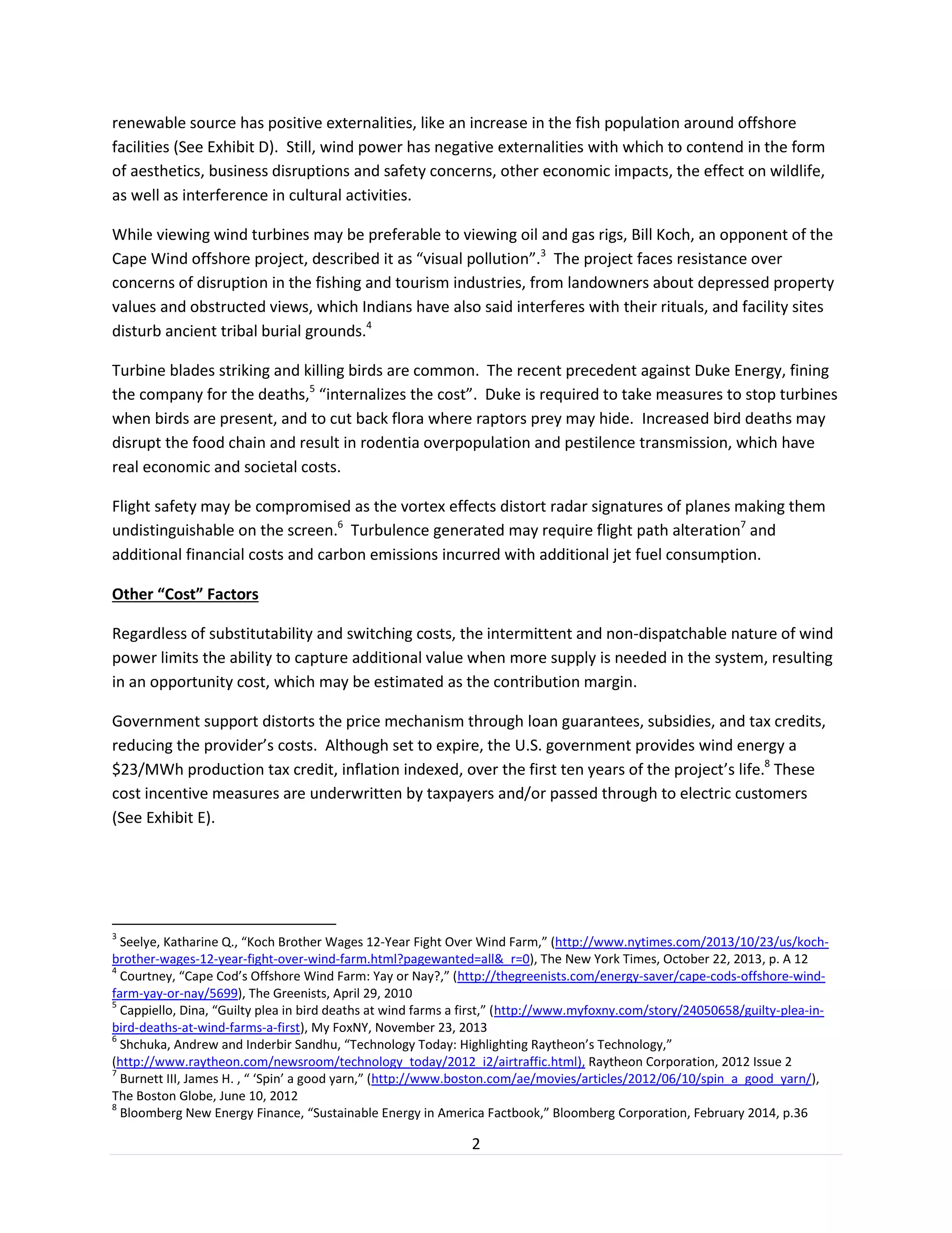 Wind Power Economics | PDF