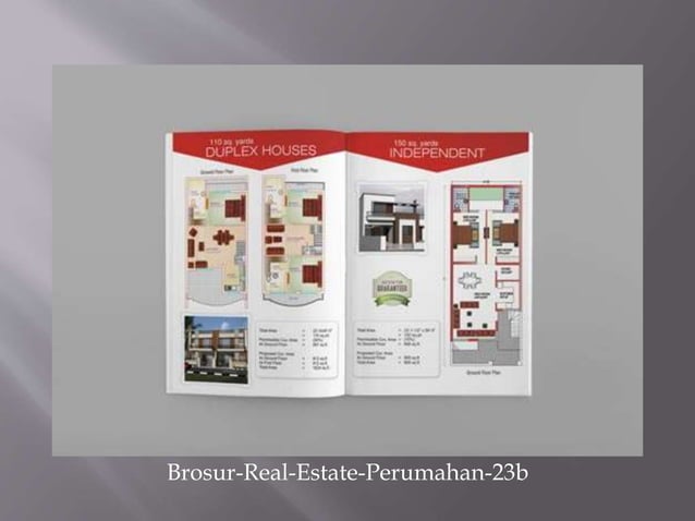 25 desain brosur real estate guna meraih pembeli prospektif
