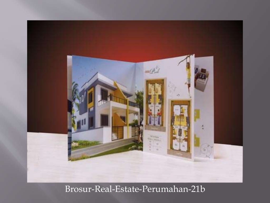 25 desain brosur real estate guna meraih pembeli prospektif