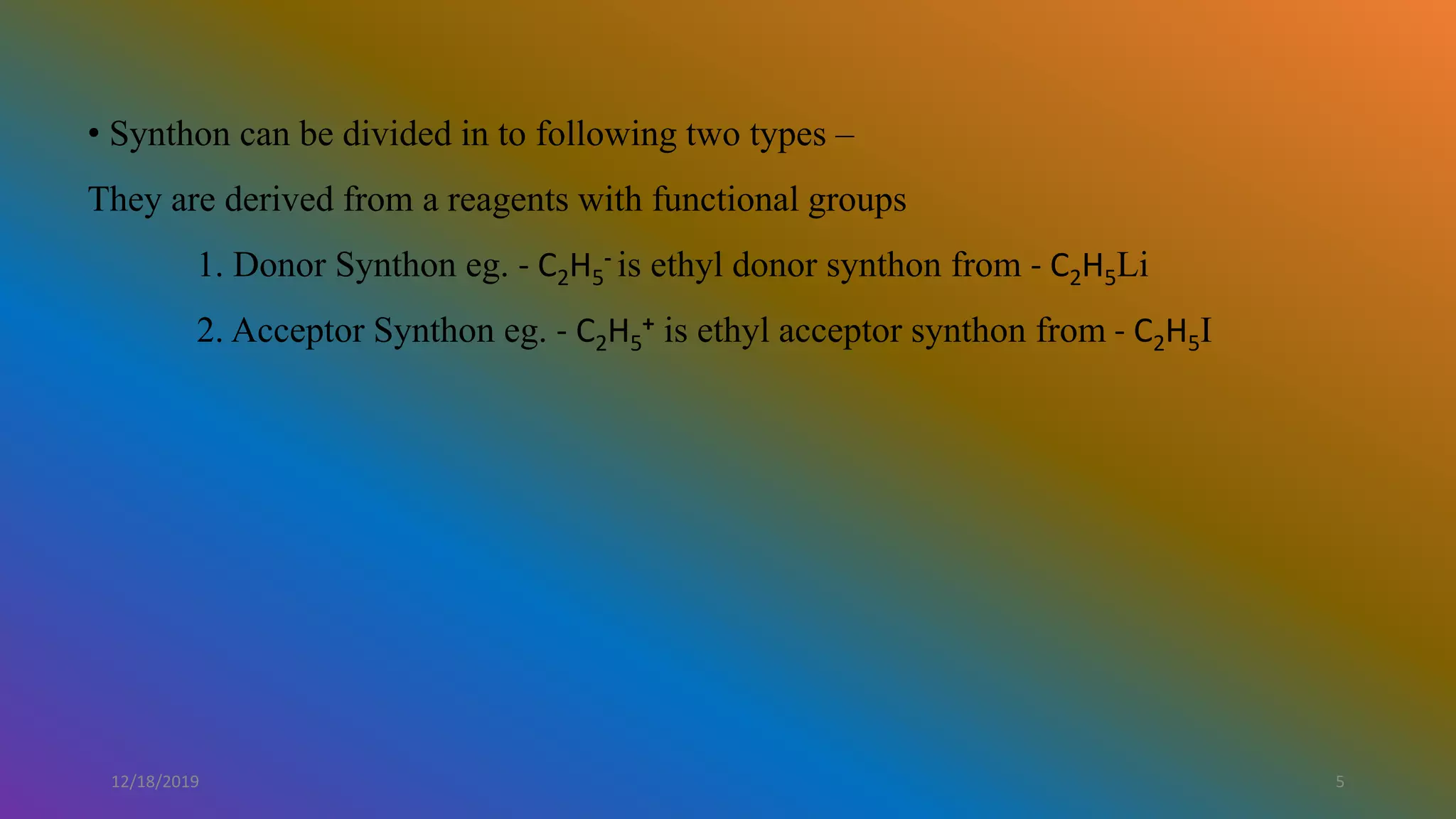 SYNTHON APPROACH | PPTX
