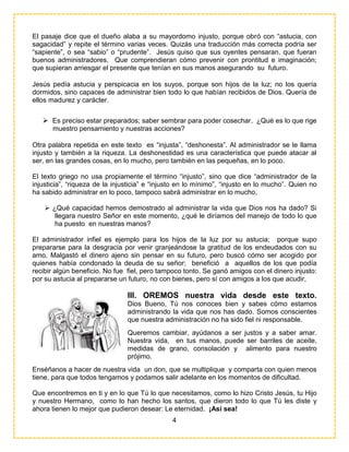 25º Domingo de Tiempo Ordinario | PDF
