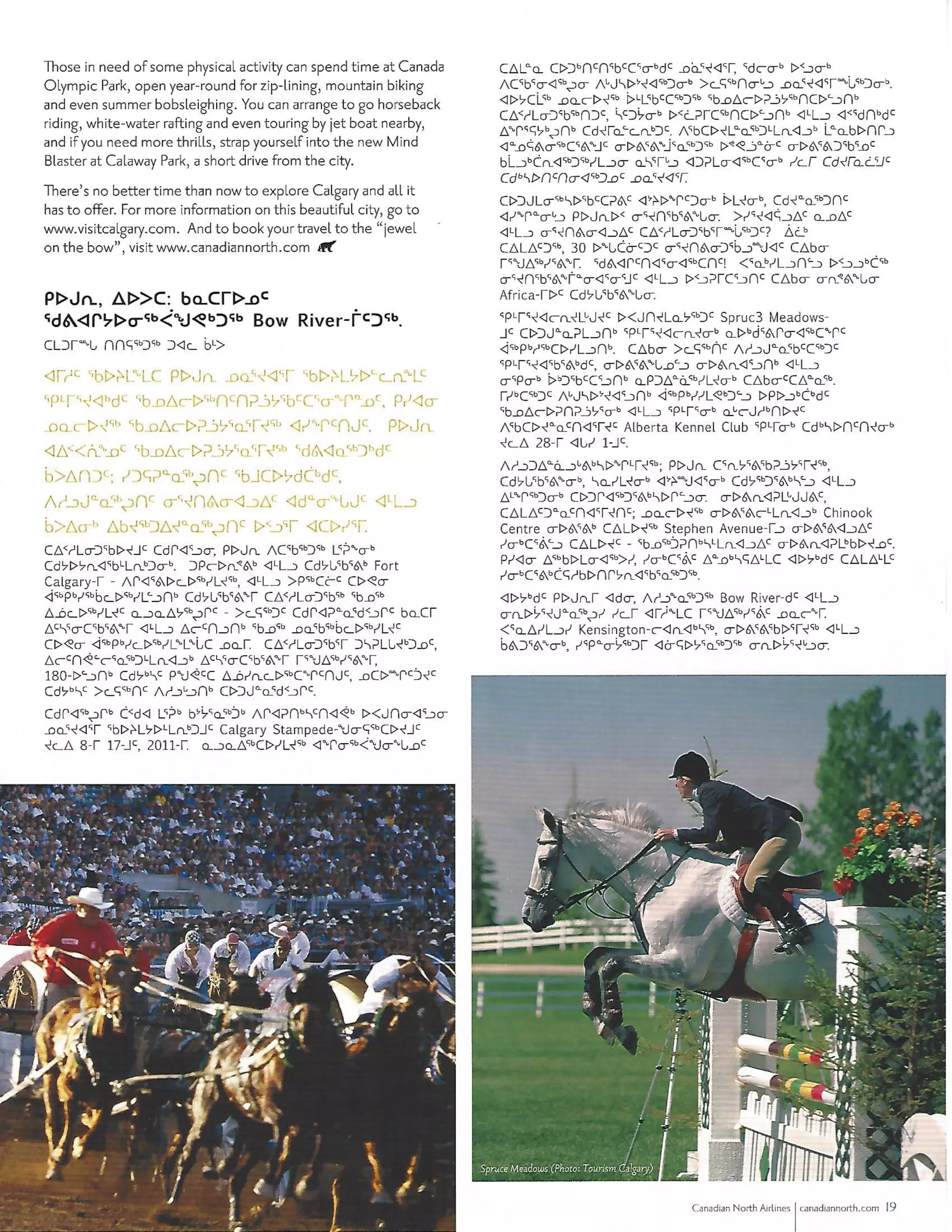 Calgary in Northern Flyer | PDF