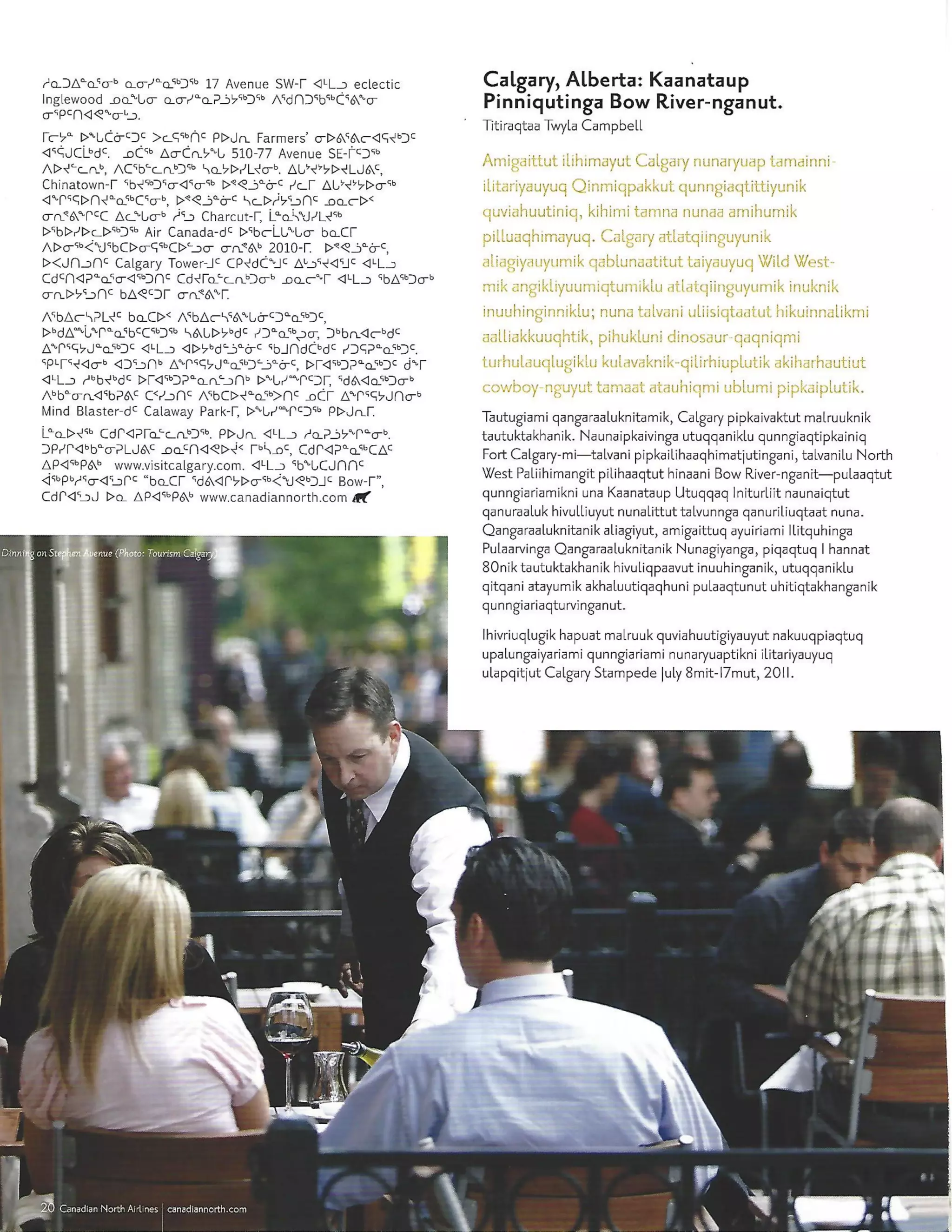 Calgary in Northern Flyer | PDF