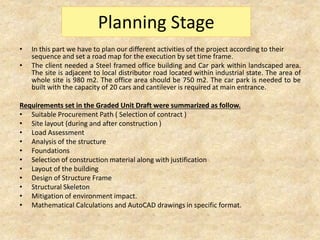 Graded unit Civil engineering Presentation | PPTX