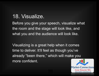 25 Effective strategies for a great speech | PPT