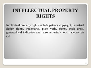 25 environmental ethics intellectual property rights | PPTX