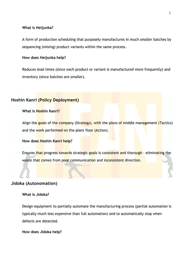 25 essential lean tools | PDF | Business | Business and Finance