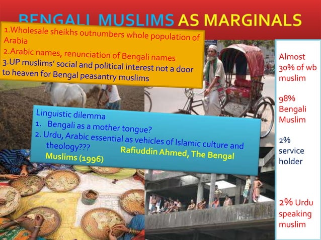 BENGALI MUSLIMS AS MARGINALS | PPT BENGALI MUSLIMS AS MARGINALS | PPT