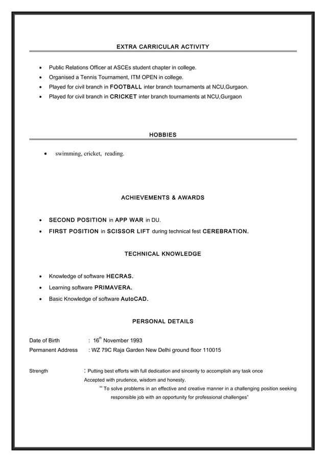 RESUME YASH (1) | PDF